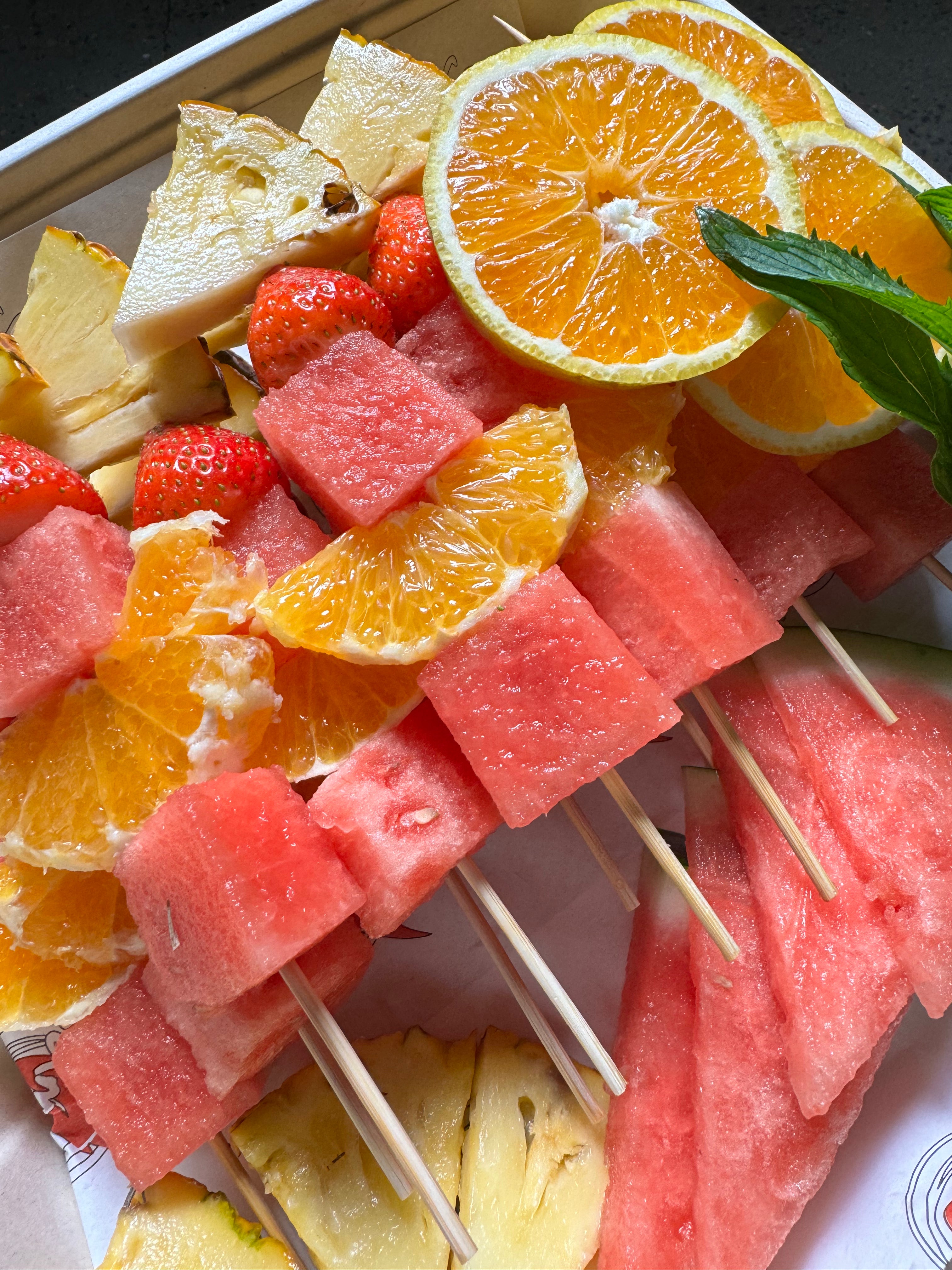 Fruit skewers (GF) from Sammys Catering & Co | Finger Food | Corporate ...