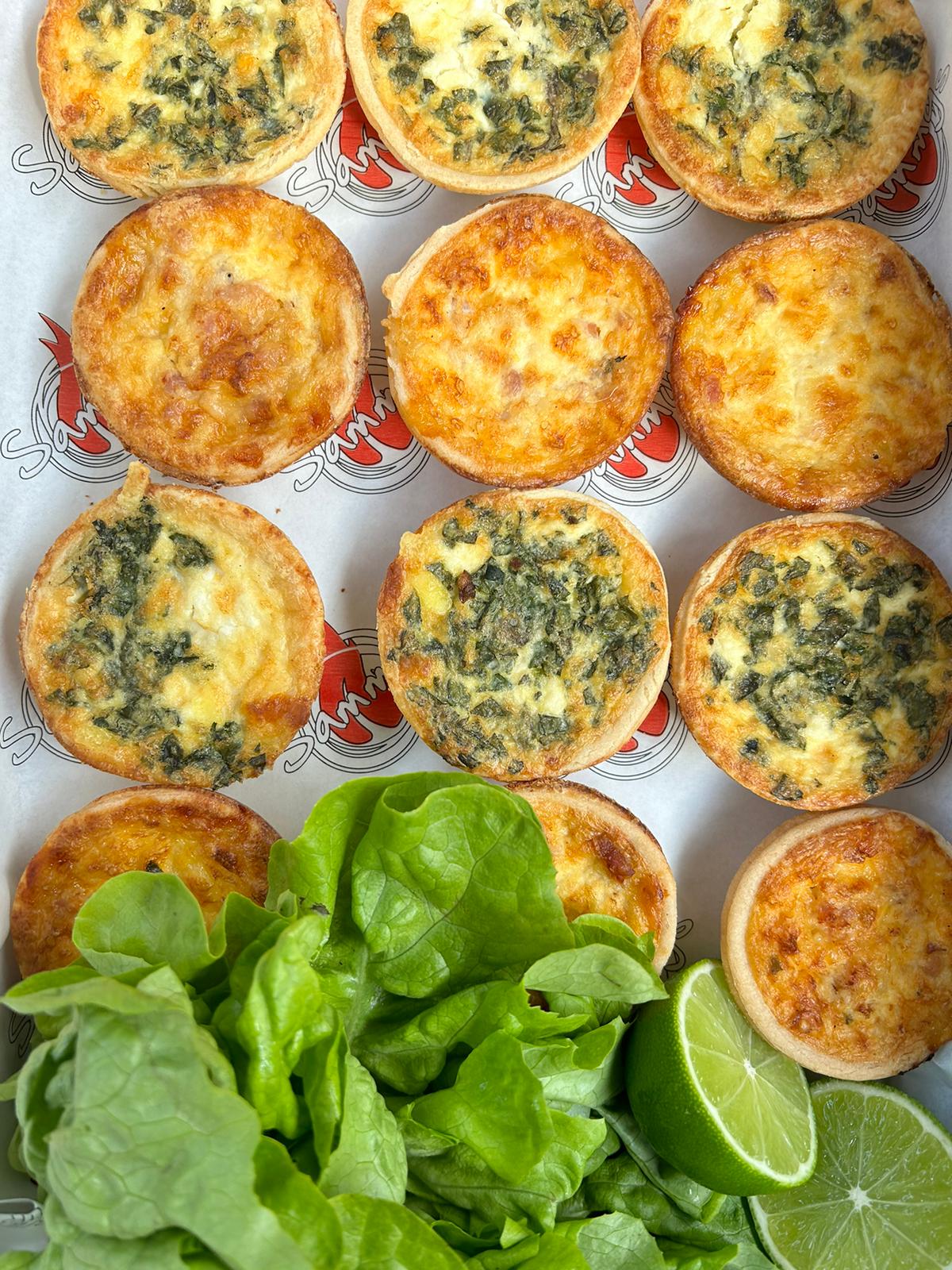 Mini Quiche from Sammys Catering & Co | Finger Food | Corporate | Event ...