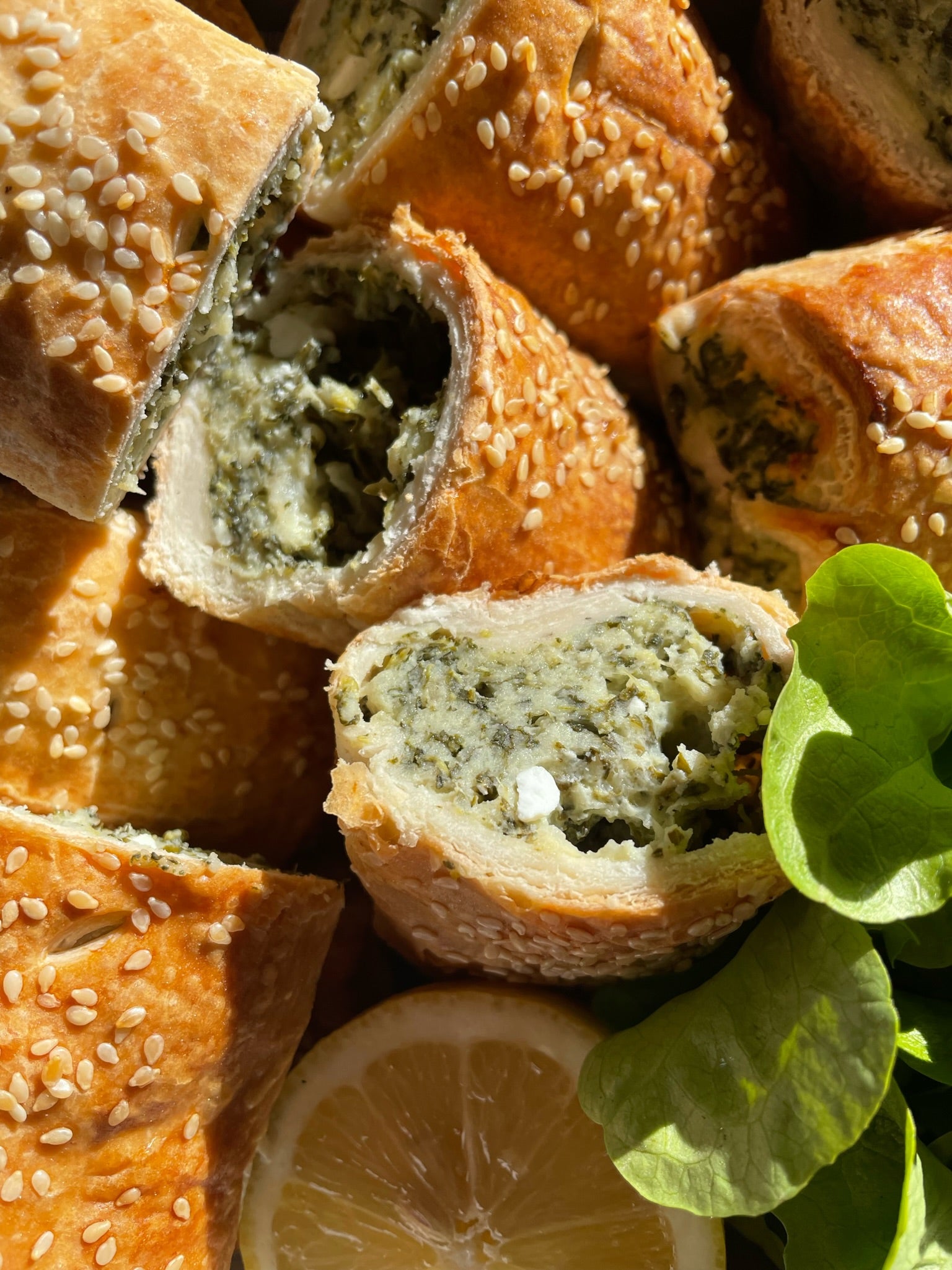Cocktail Spinach & Ricotta Roll from Sammys Catering & Co | Finger Food ...